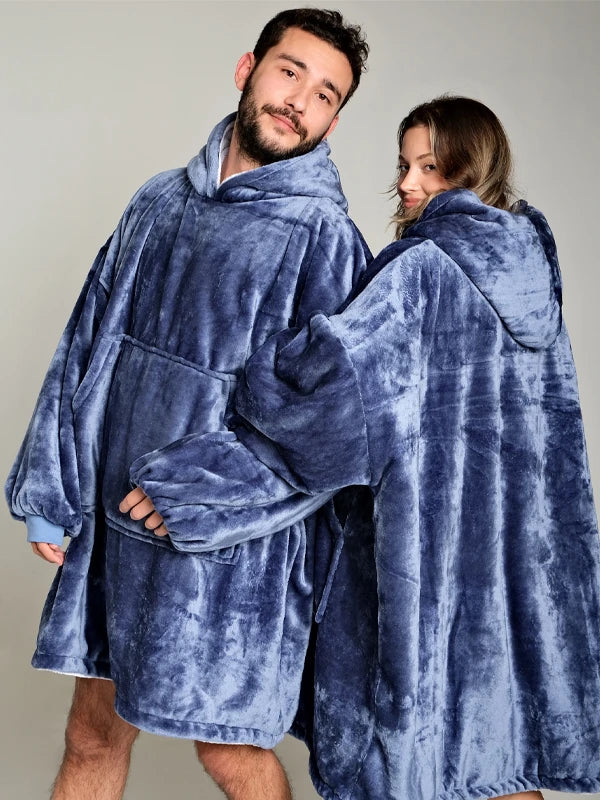 Giyilebilen Battaniye Warmie Lacivert – Seamount Store