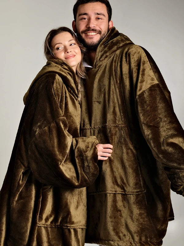 Giyilebilen Battaniye Warmie Yeşil – Seamount Store